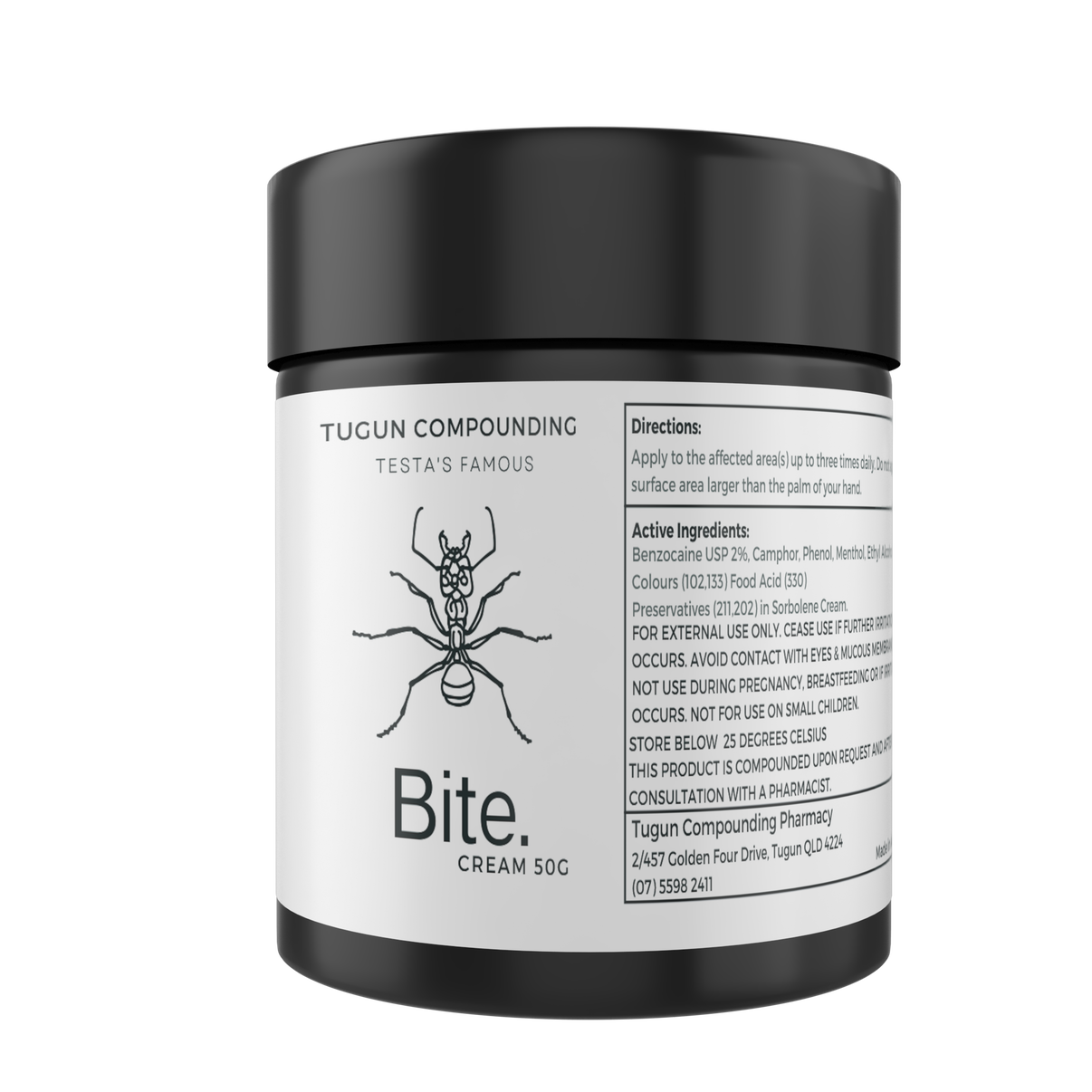 Bite Cream – Tugun Compounding Pharmacy